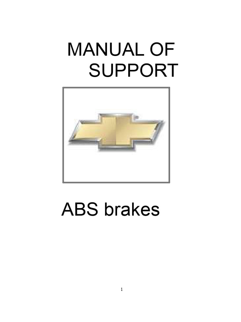 ABS BRAKING SYSTEM | PDF | Anti Lock Braking System | Brake