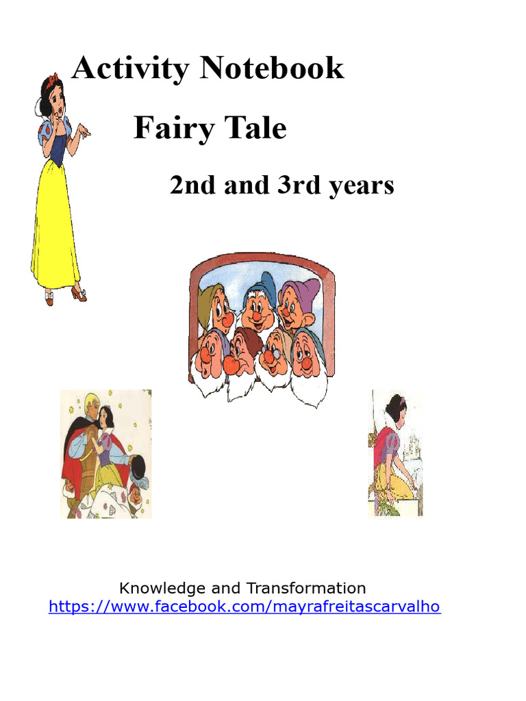 Fairy Tale Activity Notebook for Kids | PDF | Snow White | Syllable