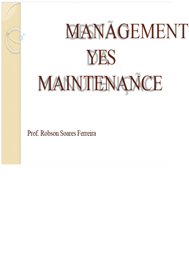 Maintenance Management | PDF | Thermography | Wear