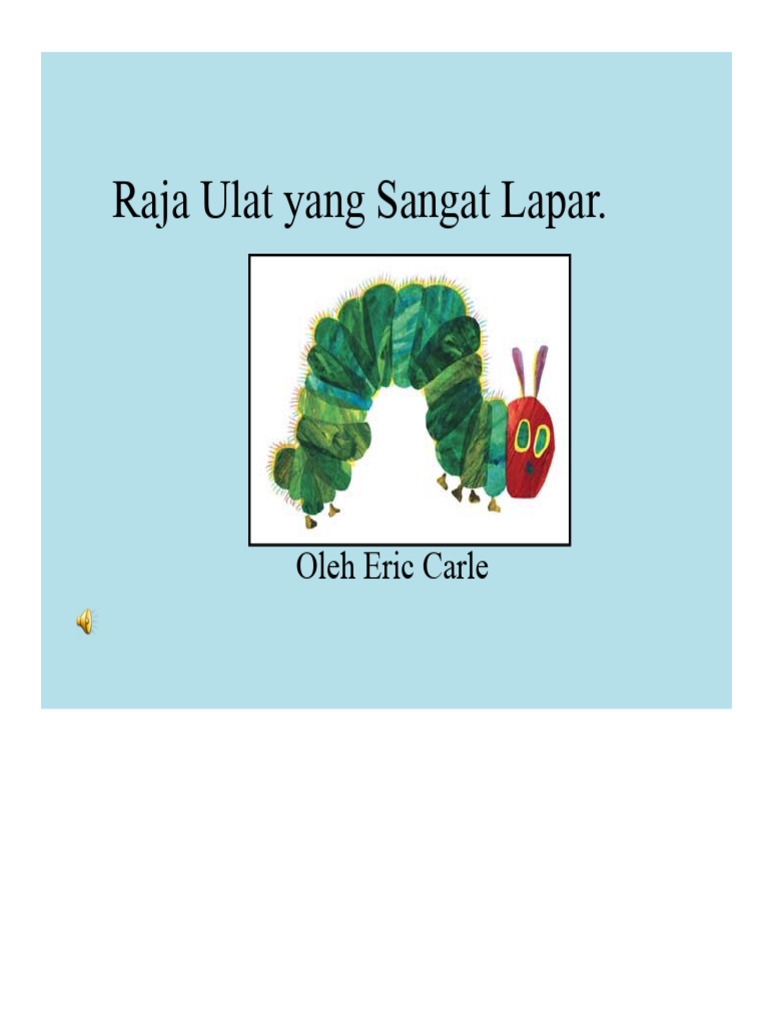 Ulat Lapar Menjadi Kupu-Kupu | PDF