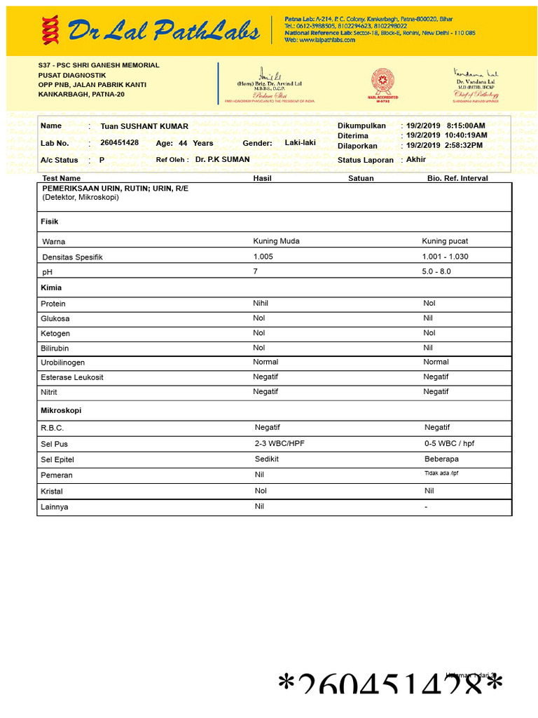 LAPORAN LAB PATH | PDF