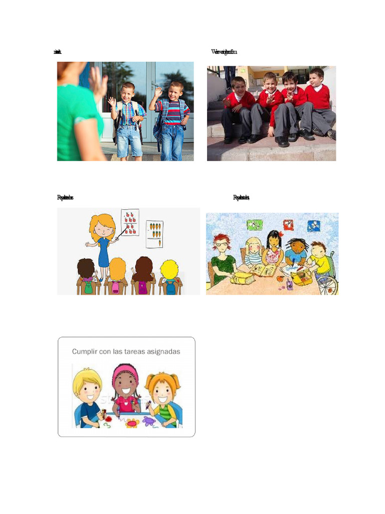 obligations at school and home.docx | PDF