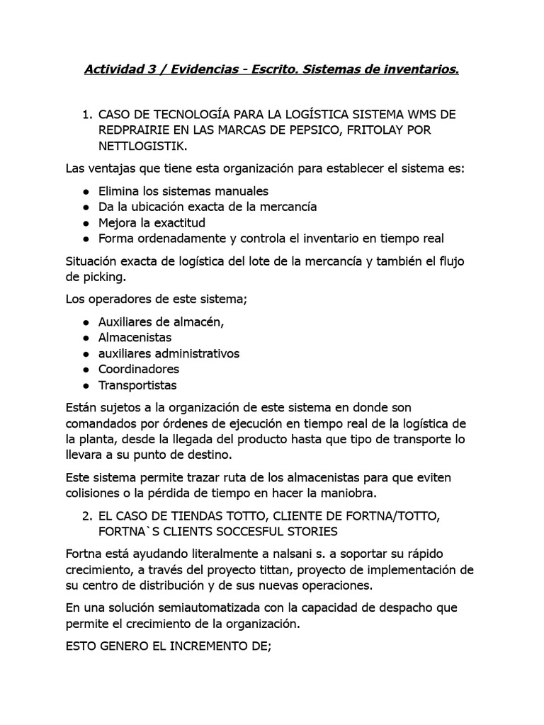 Estudio Sena | PDF | Logística | La satisfacción del cliente