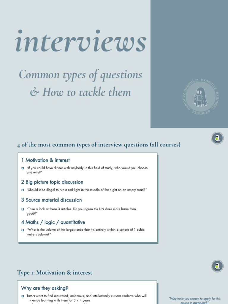 Types of Interview Questions | PDF | Knowledge | Artificial Intelligence