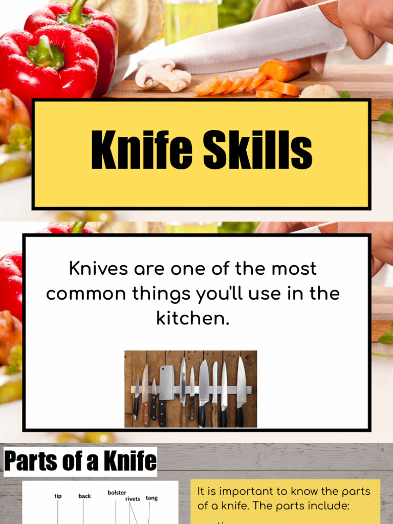 Essential Knife Skills and Safety Tips | PDF | Knife | Cutting Tools