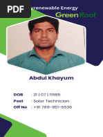 Adani 620 WP Solar Panel Datasheet | PDF | Solar Cell | Electromagnetism