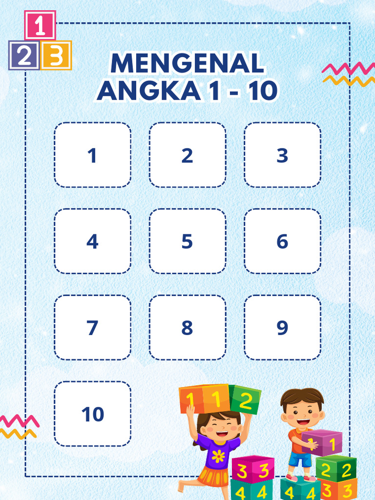 Mengenal Angka 1 - 10 | PDF