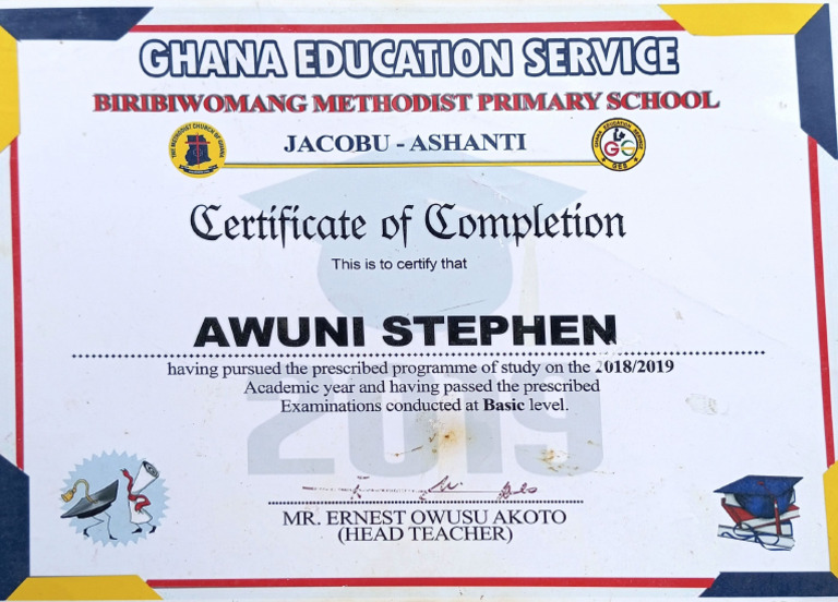 BB Methodist Primary School | PDF