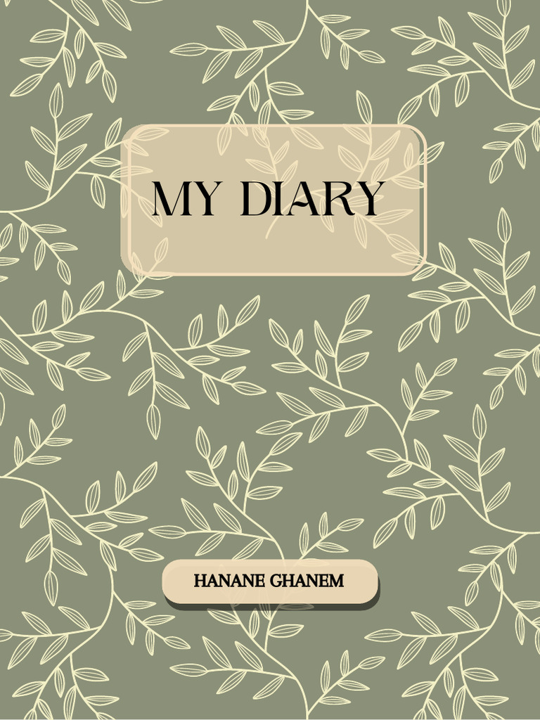 Hanane DIARY (17.6 X 25 CM) | PDF | Psychology