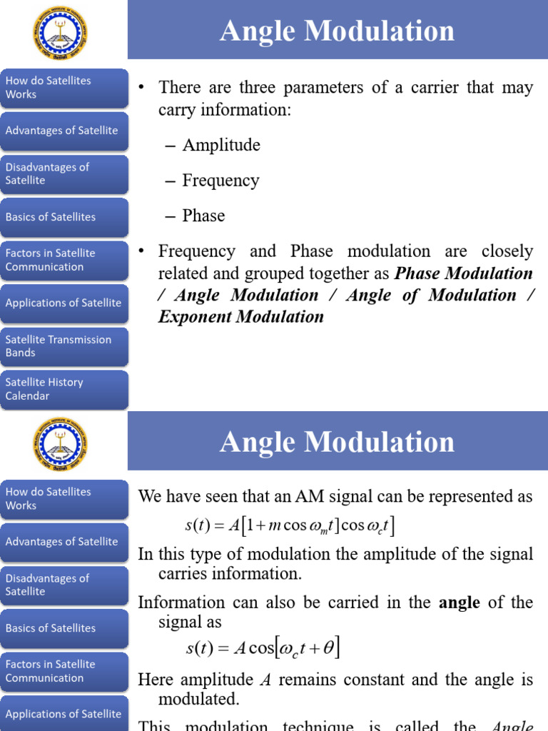 Understanding Satellite Communication Basics | PDF | Frequency ...