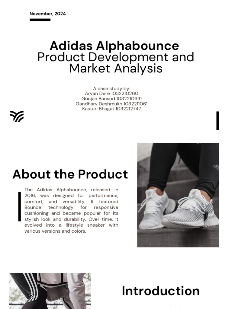 Adidas Alphabounce: Product Development and Market Analysis | PDF ...