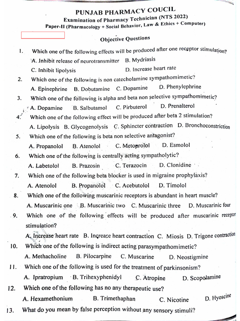 Past Paper,,, 2nd Year.. Paper 2.... NTS 2022 | PDF