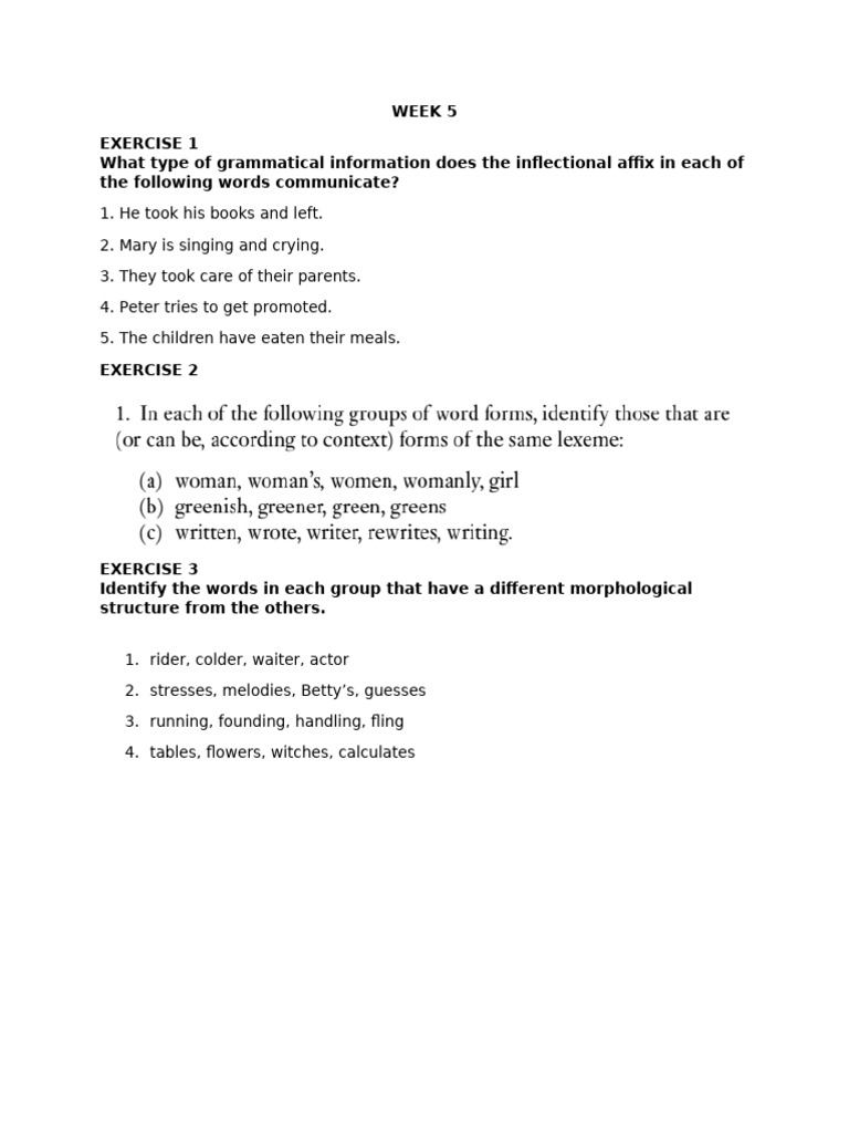 Exercise | PDF