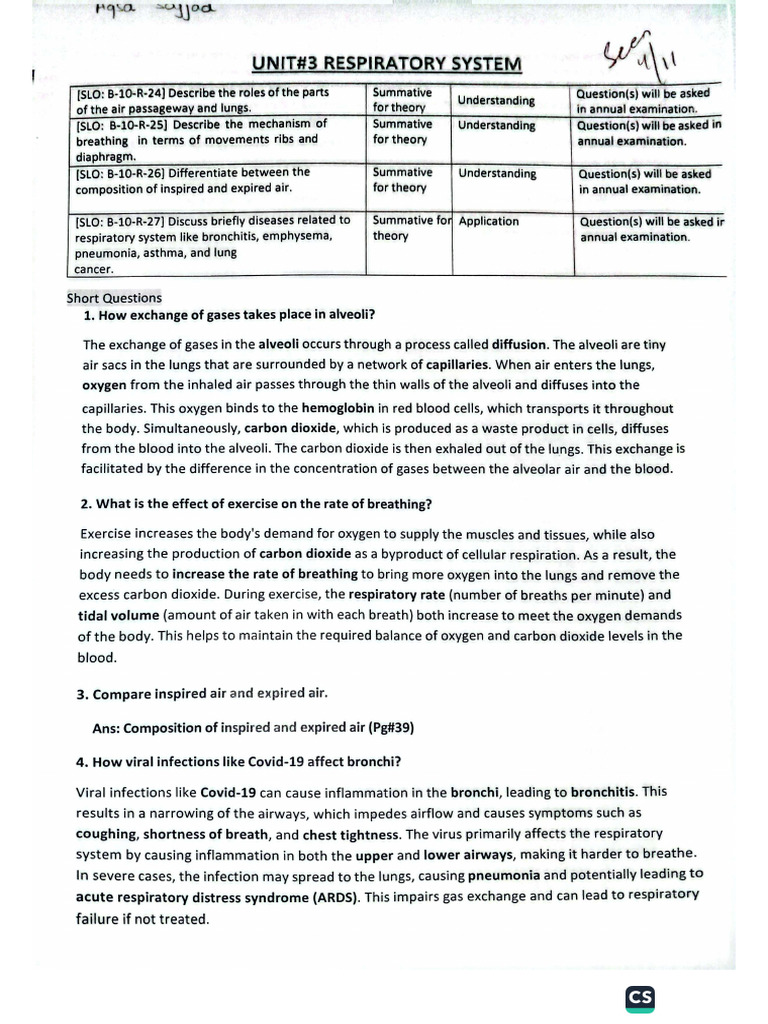 Biology Chapter 3 Grade 10 | PDF