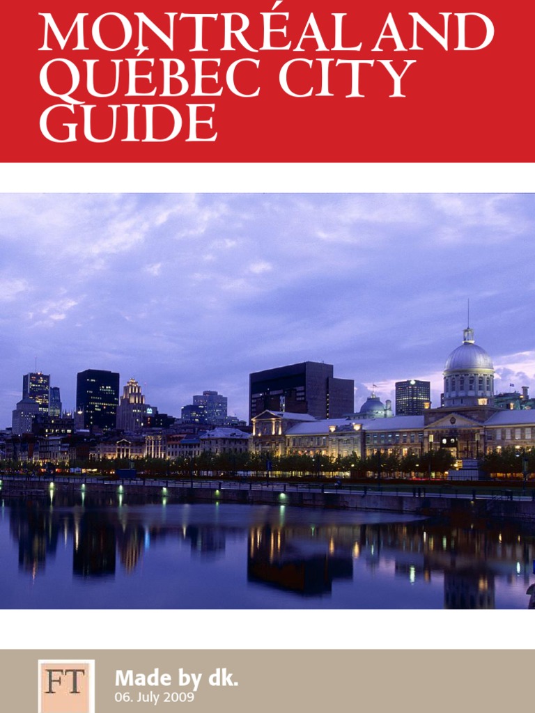 DK Quebec Guide | PDF | Library And Museum | Arts (General)