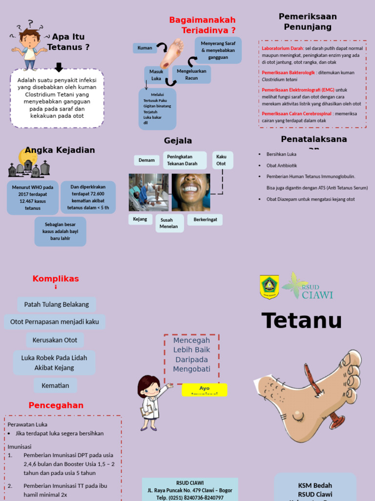Leaflet Tetanus | PDF