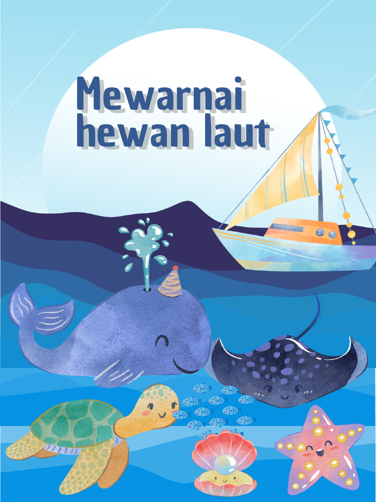 Blue Sea Animals Kid Book Cover A4 Document - 20251022 - 220107 - 0000 ...