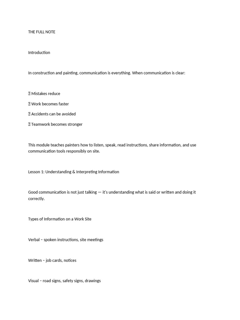 The Full Note-Wps Office | PDF | Working Conditions | Labor Relations