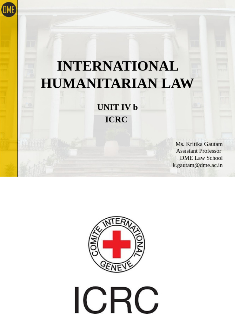 Icrc | PDF | International Committee Of The Red Cross | International ...