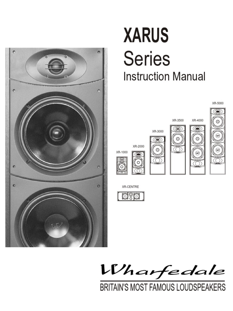 Wharfedale Xarus 5000 | PDF | Loudspeaker | Amplifier