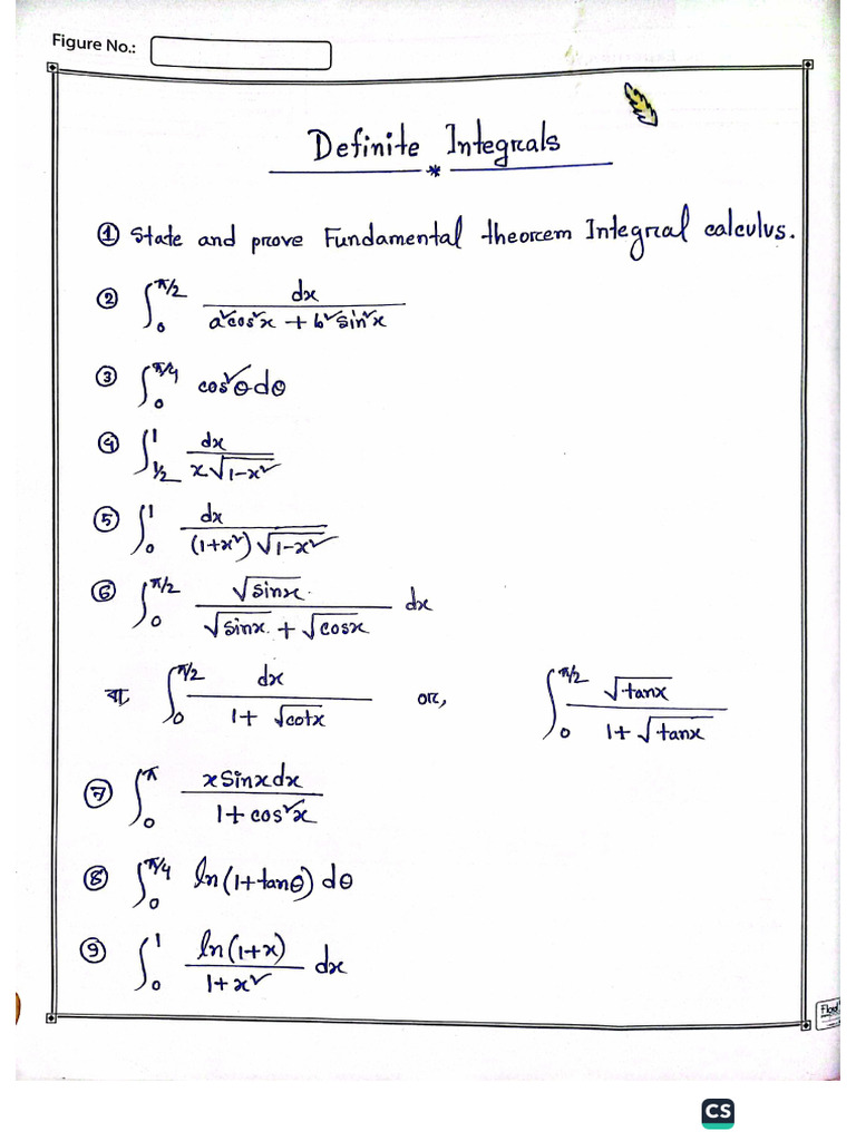 Definte Integrals | PDF