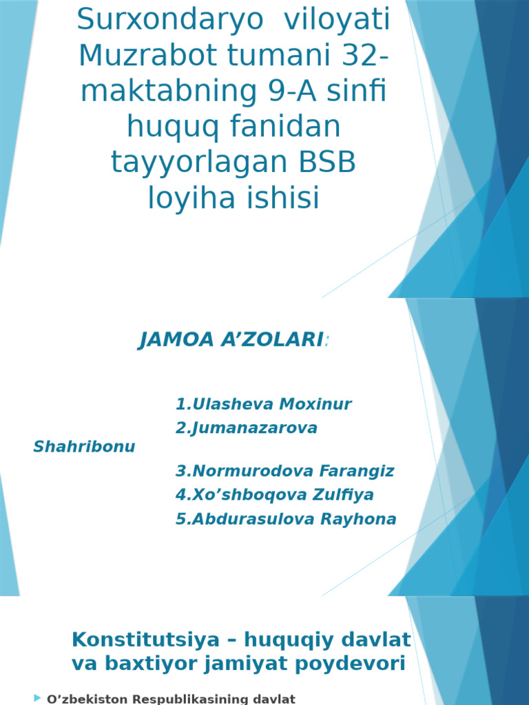 Moxinur Huquqdan | PDF