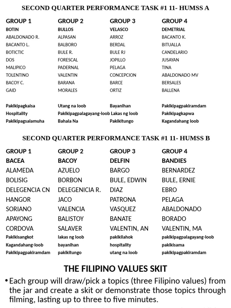 PERFORMANCE TASK #1 | PDF | Narrative | Cinematography