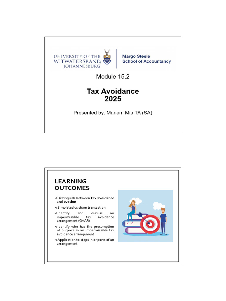 Tax+Avoidance+ +2025+tax+3 | PDF | Taxes | Tax Avoidance
