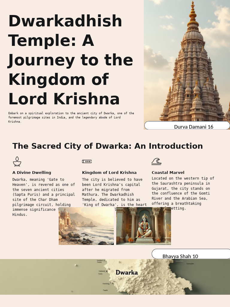 English Project-Dwarkadhish Temple | PDF