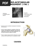 FAI Non-Operative Rehab Protocol Guide | PDF | Musculoskeletal ...