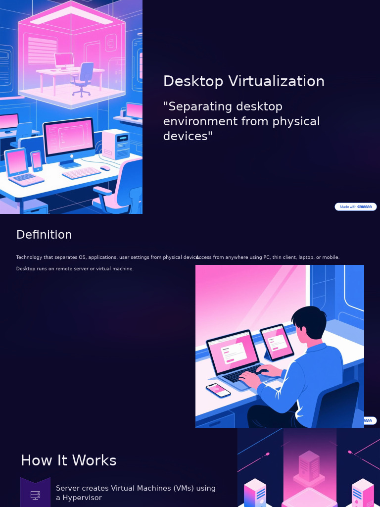 Desktop Virtualization | PDF | Desktop Virtualization | Virtualization