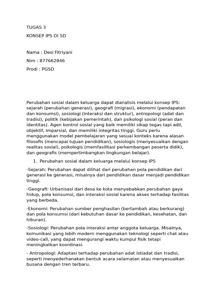 TUGAS 3 IPS | PDF
