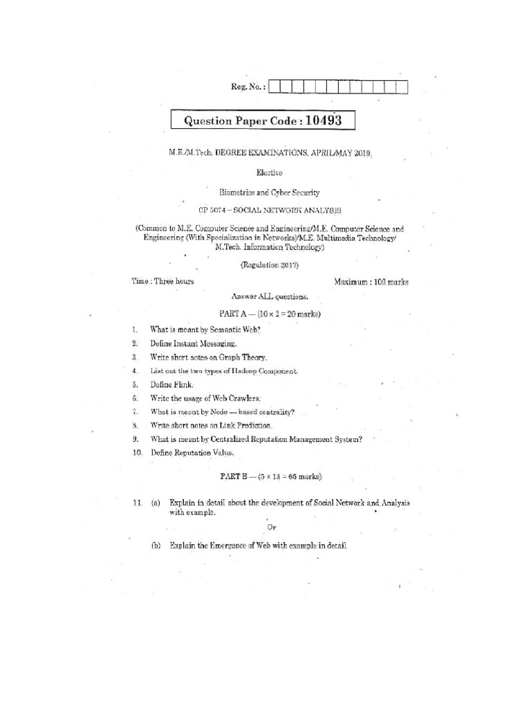 SNA Question Bank | PDF | Resource Description Framework | Semantic Web