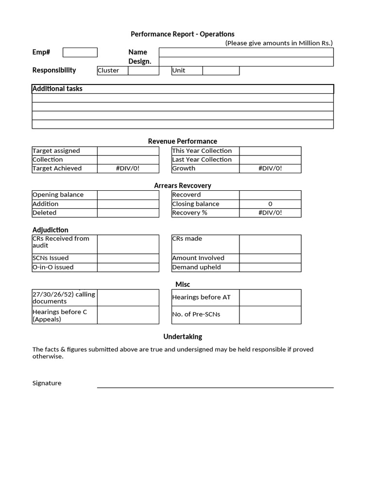Performance Assessment Bonus - Proforma | PDF | Taxes | Government Finances