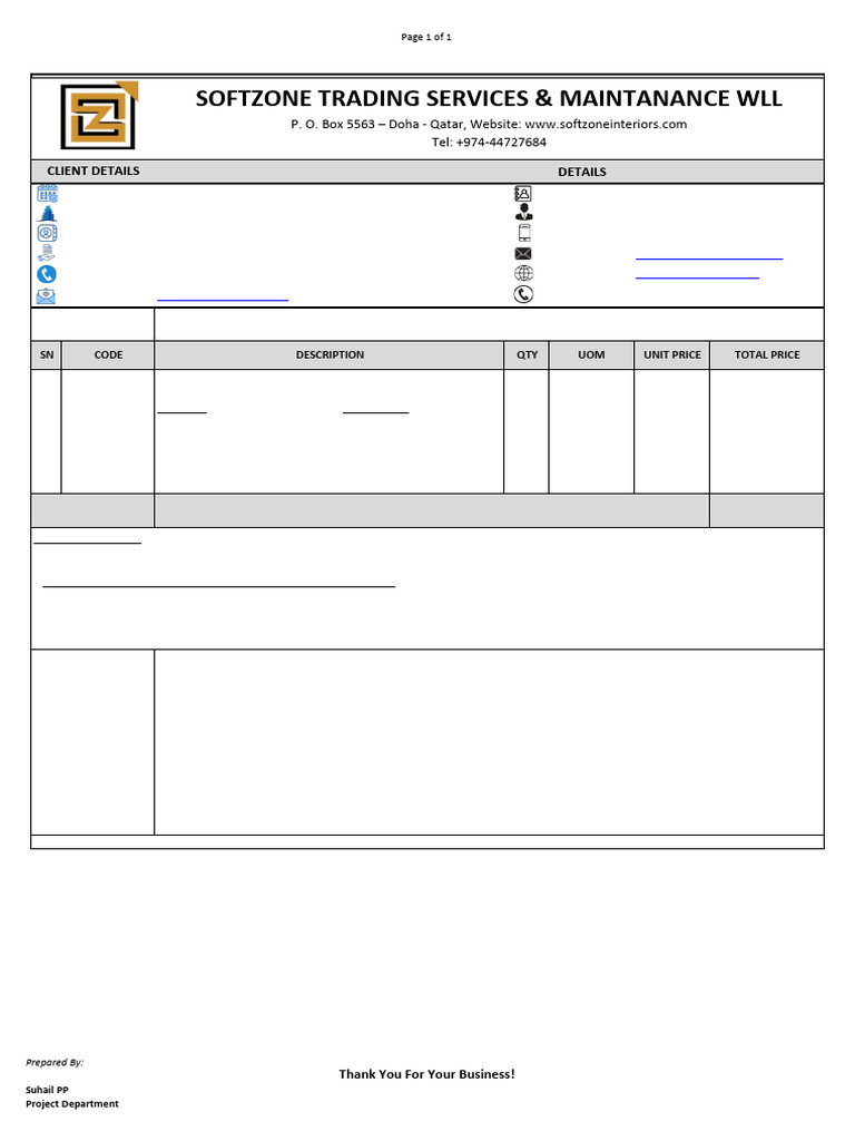 2996 - Naufar (Supply & Installation of Frosted Films) R1 | PDF | Paper ...