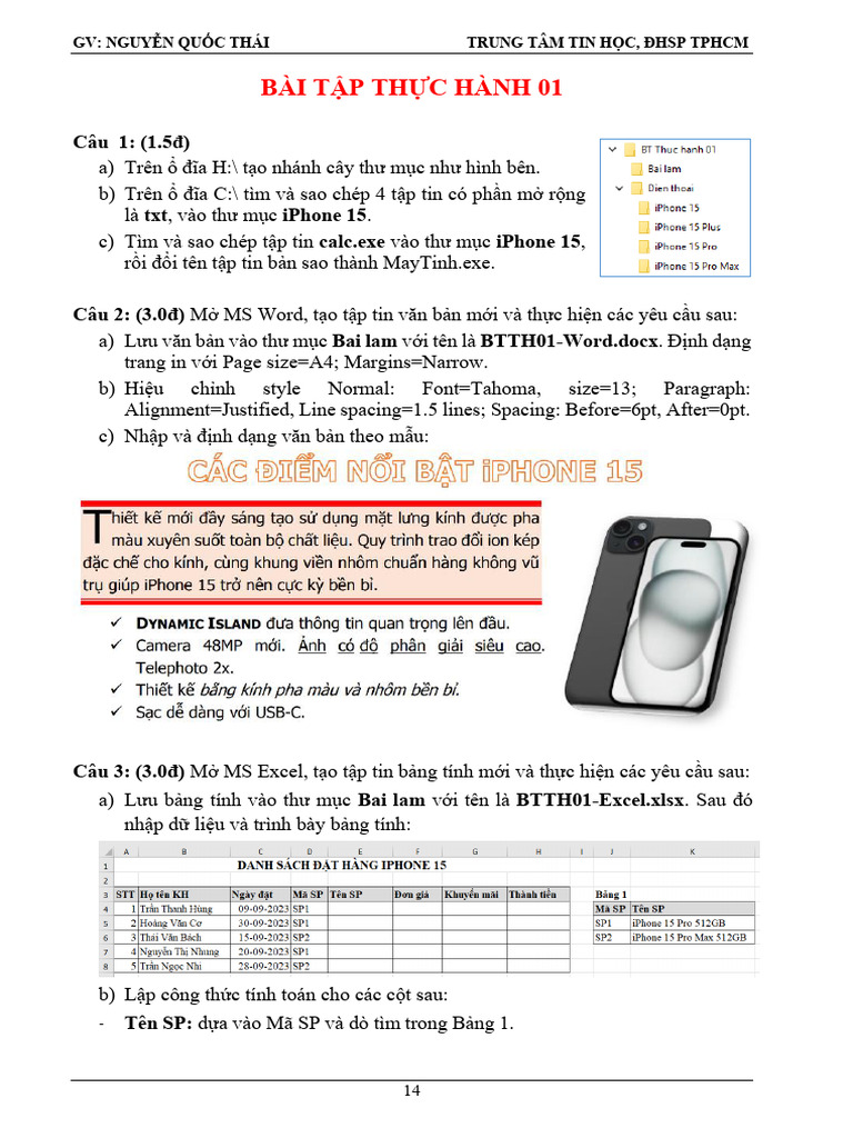 10 de Thuc Hanh | PDF