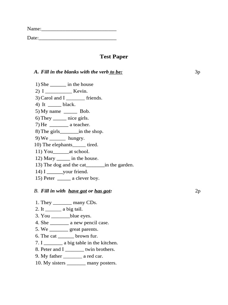 5th Test | PDF