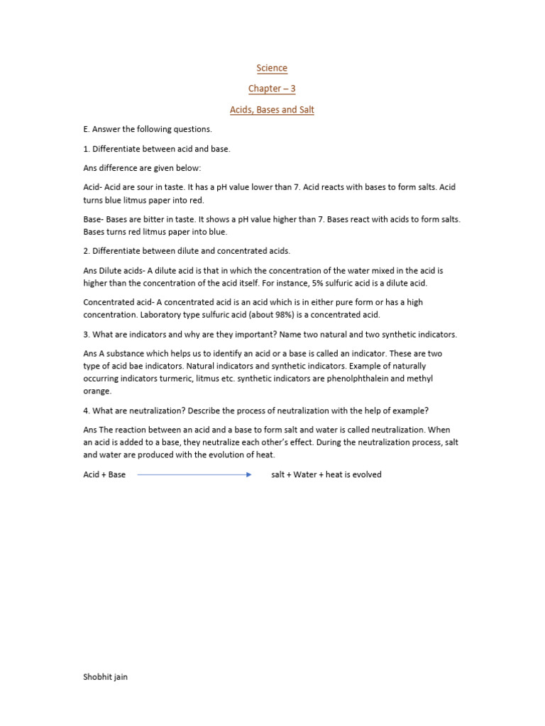 Class 7C CH - 3 | PDF