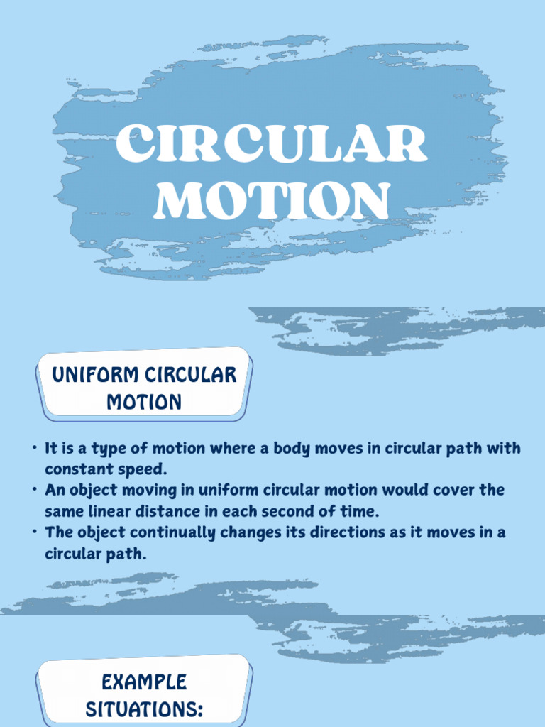 Circular-Motion | PDF | Acceleration | Quantity