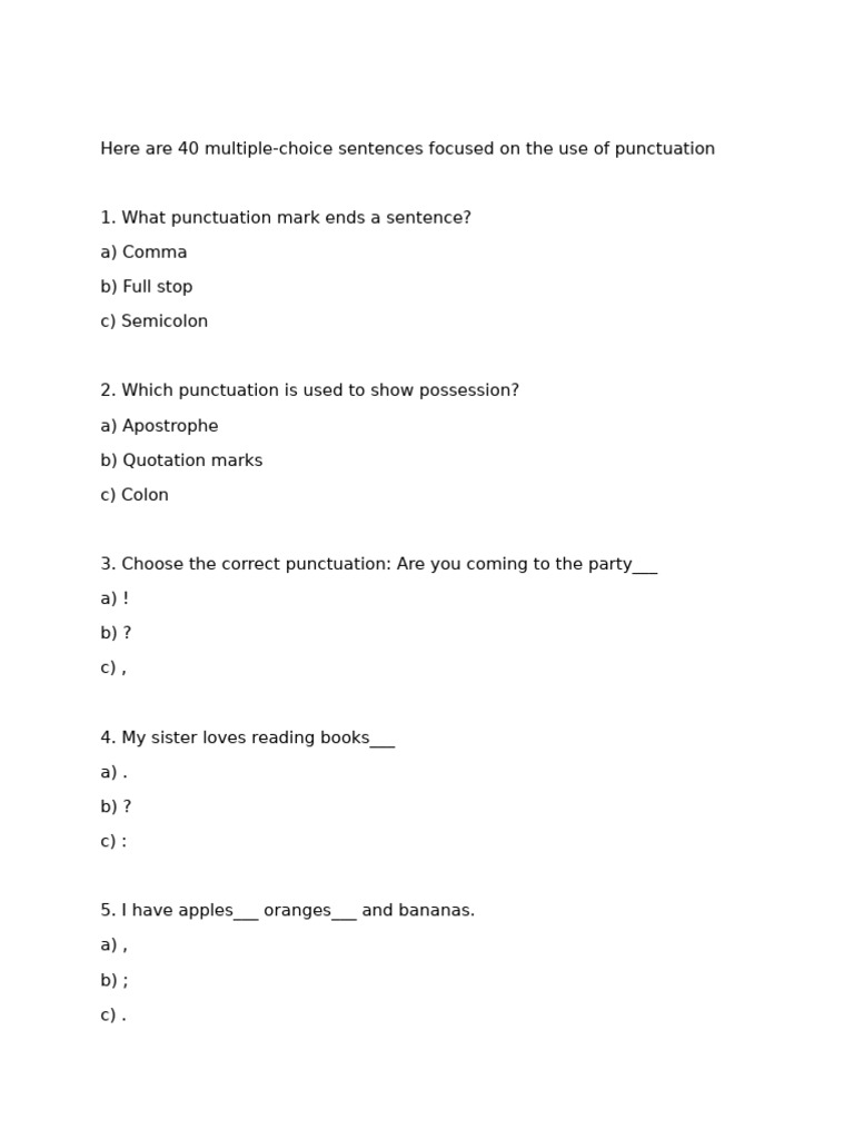 Punctuation | PDF | Punctuation | Comma