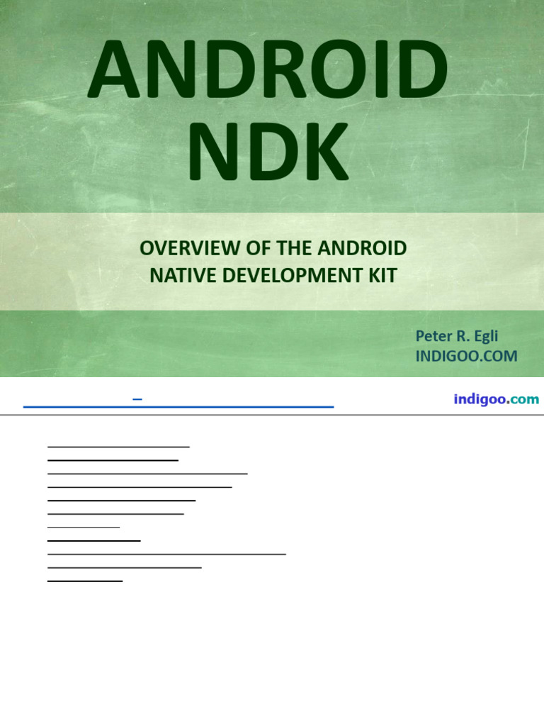 Android NDK | PDF | Library (Computing) | Java (Programming Language)