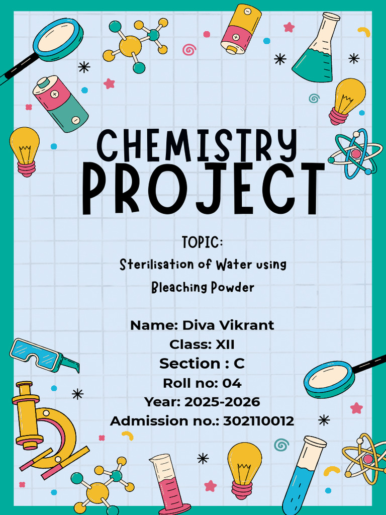 Sterilization of Water Using Bleaching Powder 2 | PDF | Water Purification | Bleach