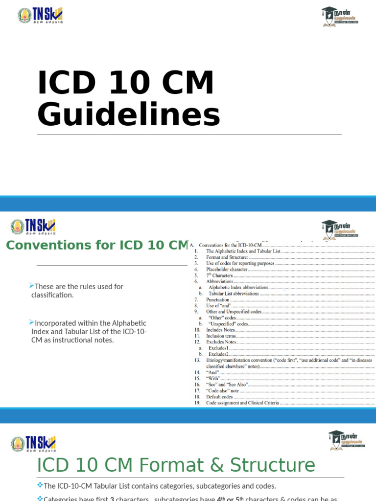 ICD 10 CM Guideline | PDF | Diseases And Disorders | Human Diseases And ...