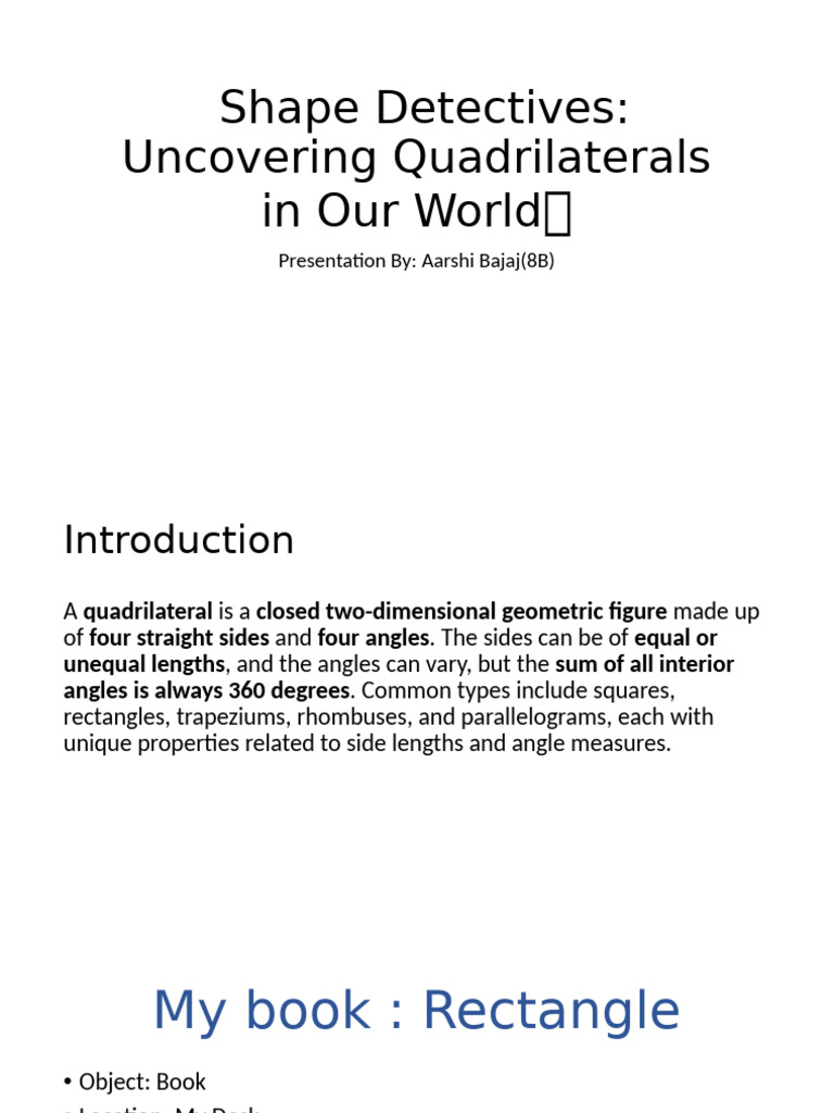 Shape Detectives | PDF