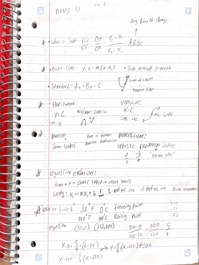 AP Calc AB Chapter 1 Notes | PDF