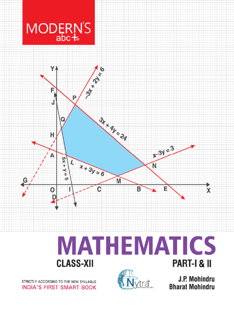 Modern ABC Mathematics Class 12 Part 1 | PDF