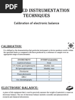 Linearity Testing for Laboratory Balances | PDF | Calibration ...