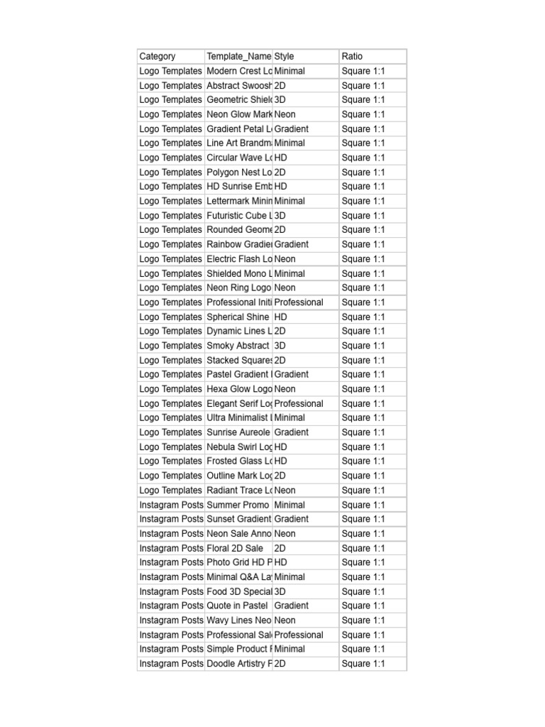 Canva Style Sheet | PDF | Menu