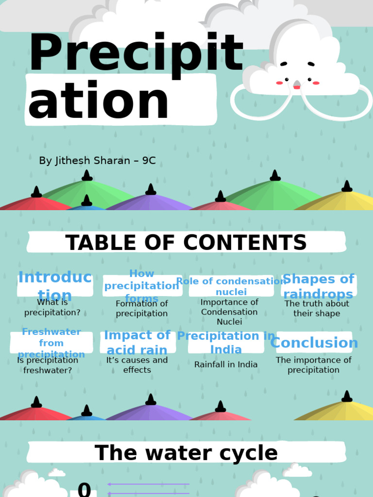 Precipitation | PDF | Precipitation | Rain