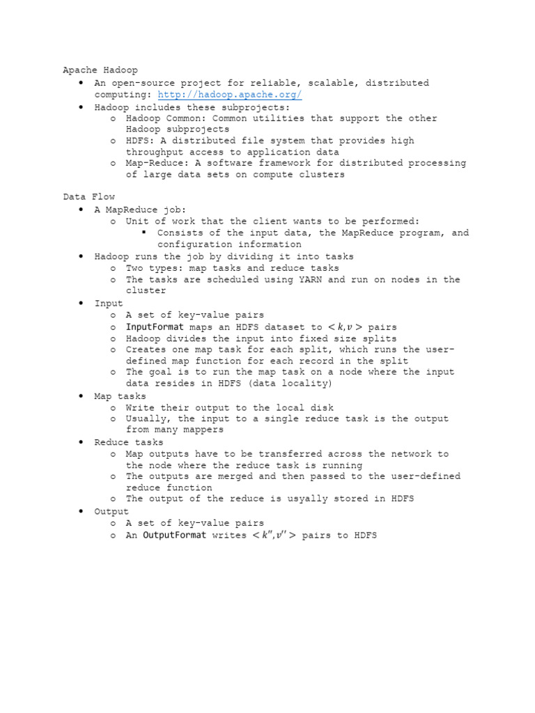 4 MapReduce Design Patterns | PDF | Apache Hadoop | Map Reduce